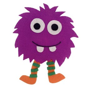 Hungry Little Monster Felt Board Story - Etsy