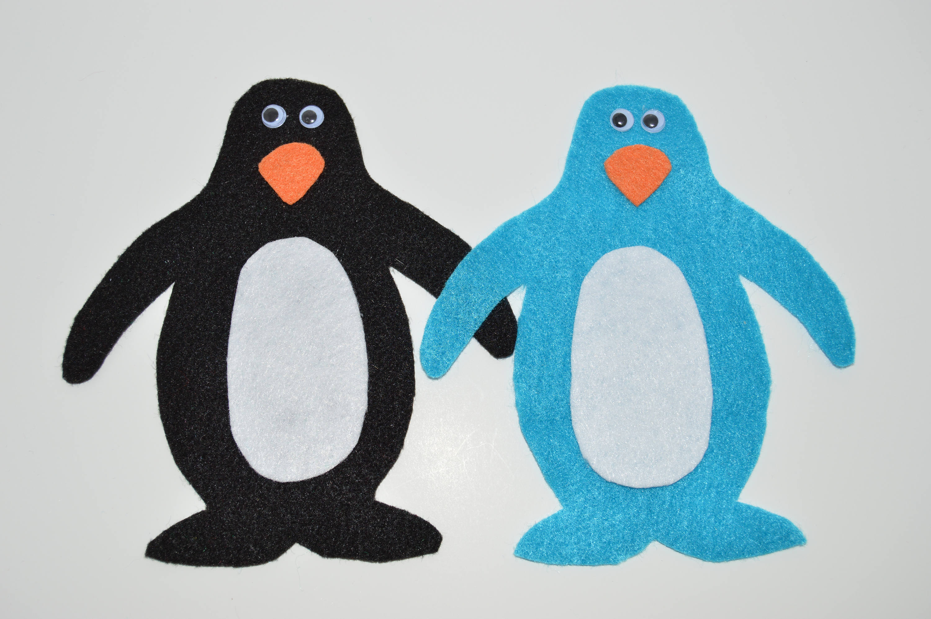 Colorful Penguins Flannel Board Story - Etsy