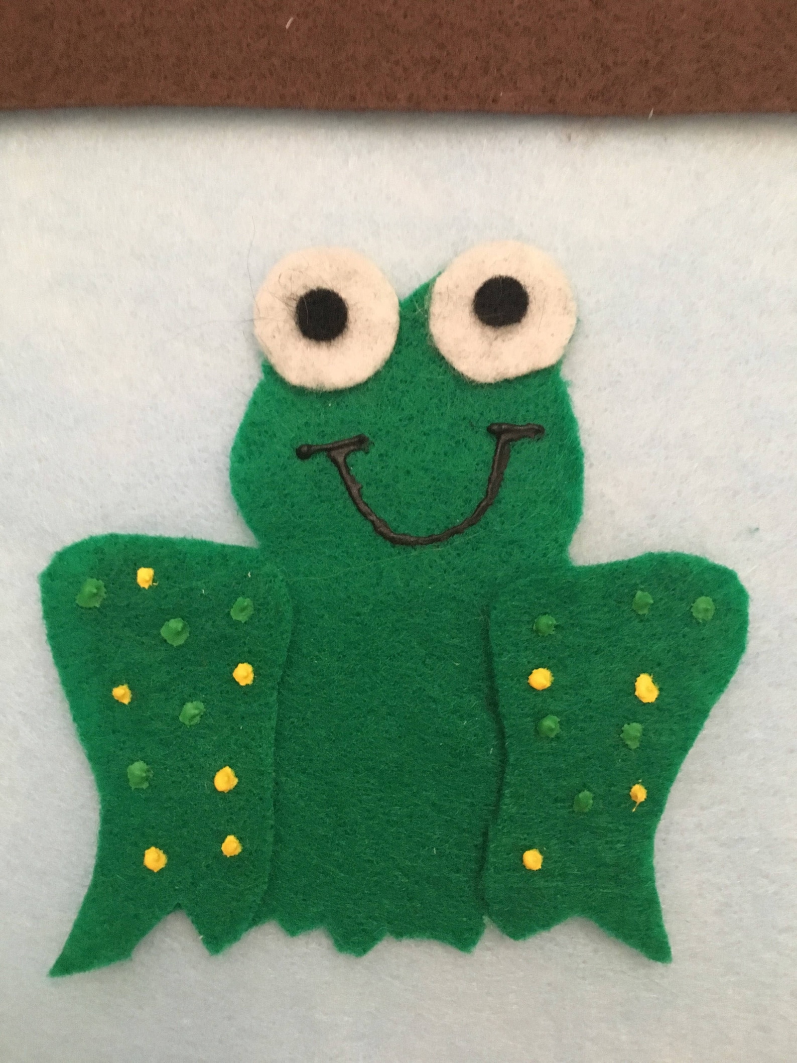 Five Green and Speckled Frogs Flannel Story - Etsy