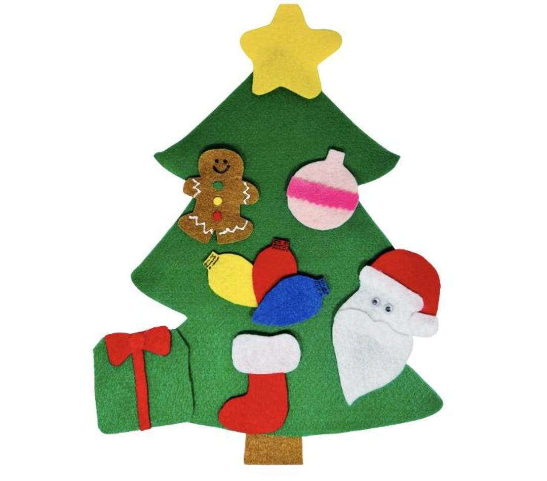 Christmas Tree Story: Interactive Flannel Board Set - Etsy