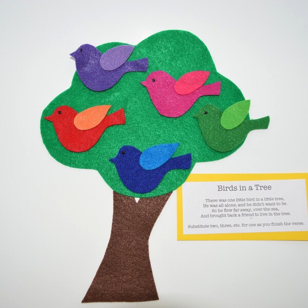 Tree Felt Board - Etsy