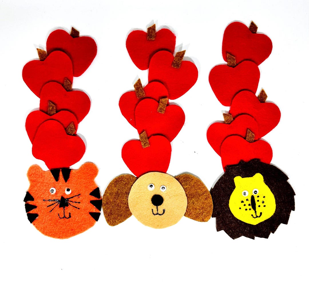 Ten Apples up on Top Felt Board Story - Etsy