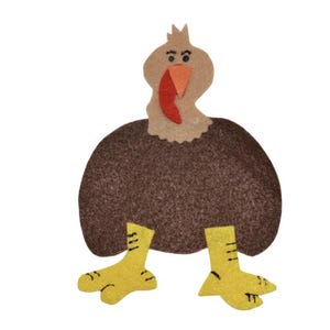 Turkey Feathers Felt Board Story - Etsy