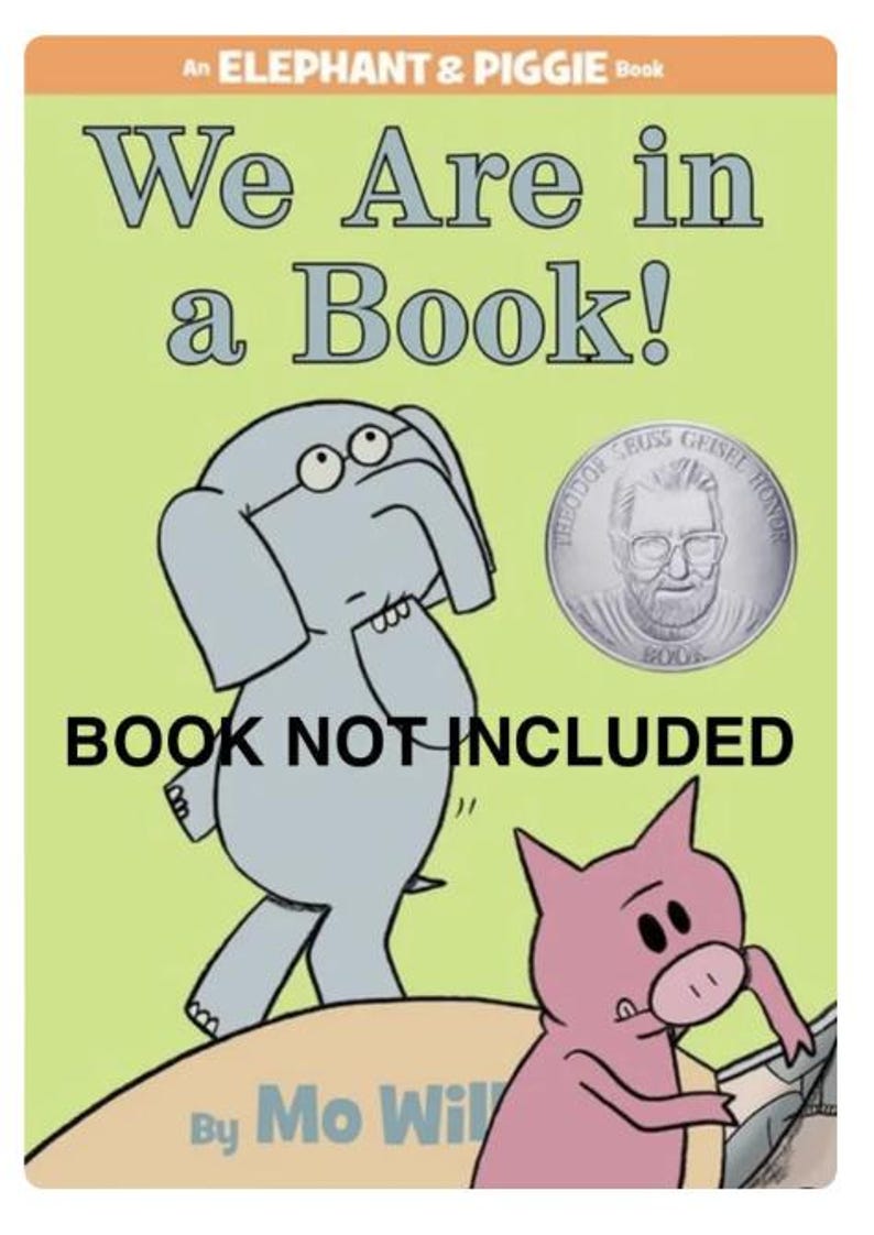 Piggie and Elephant Count Felt Board Story - Etsy