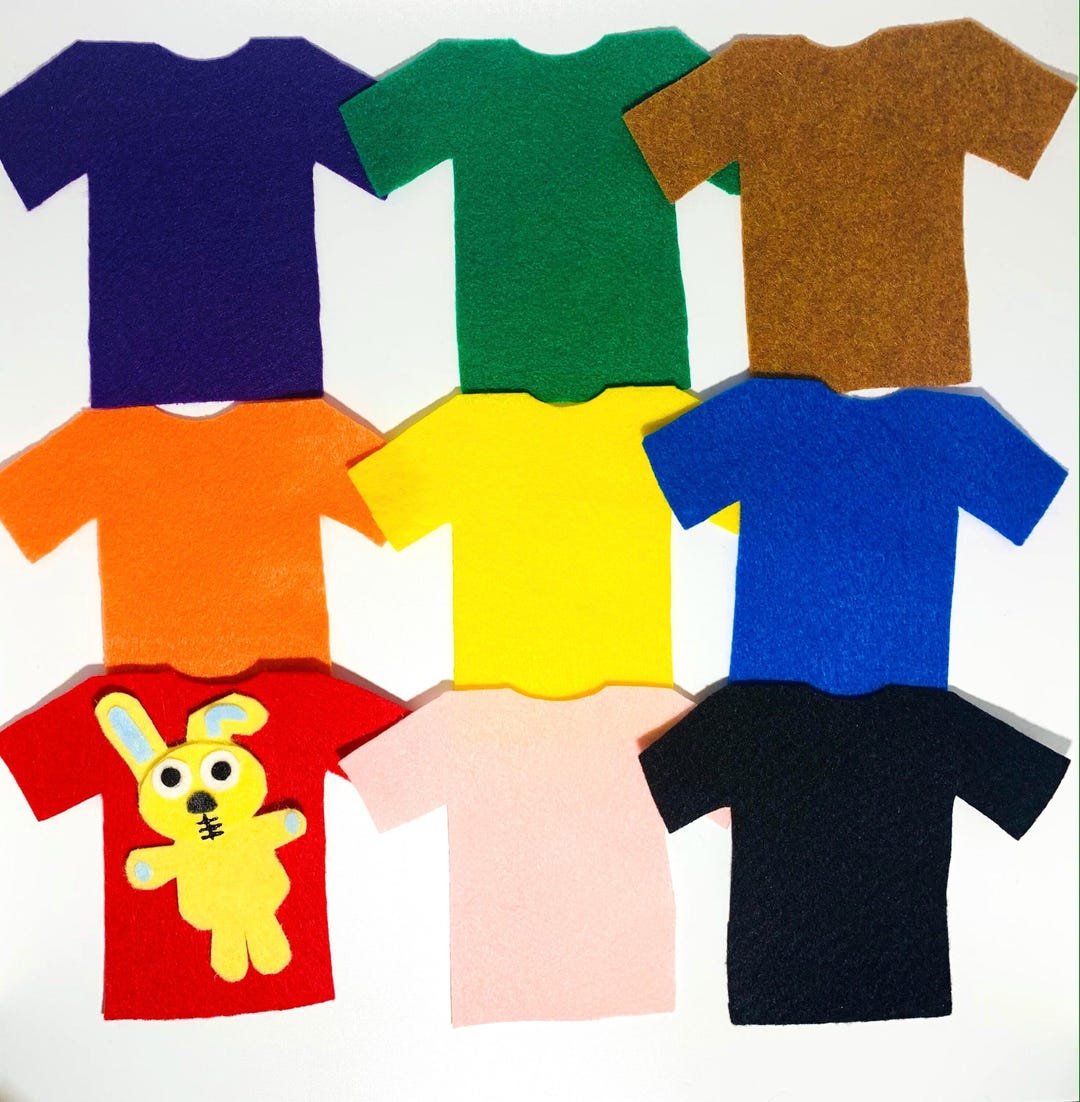 Knuffle Bunny Hide and Seek Felt Board Story - Etsy