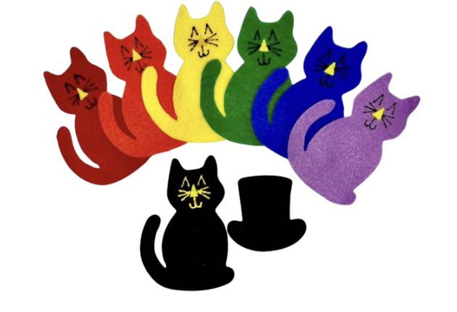 Scat the Cat Felt Board Story - Etsy