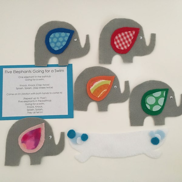 Flannel Elephants - Etsy