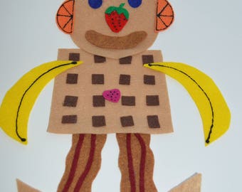 Flip Flap Jack Felt/ Flannel Board Set - Etsy