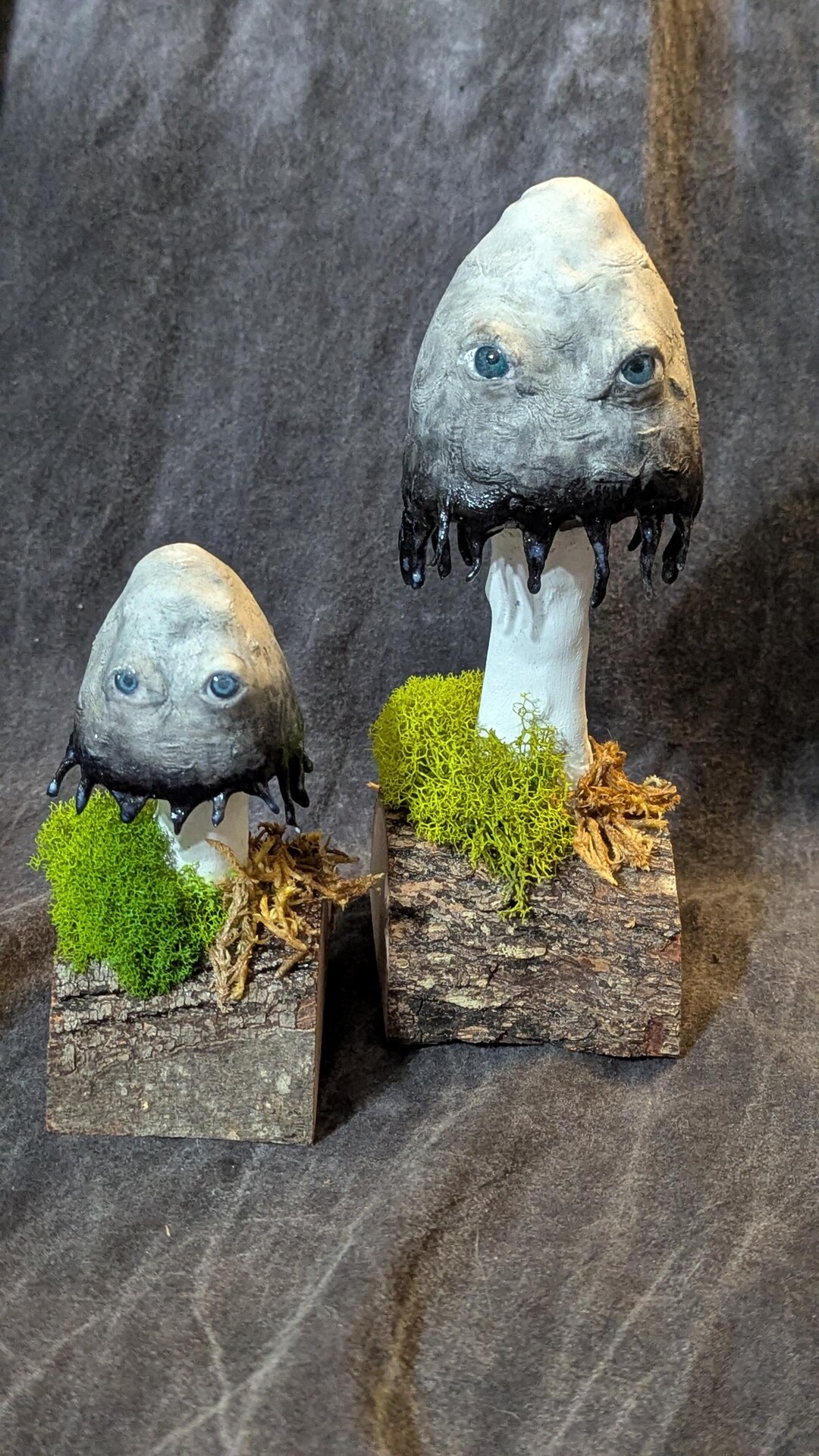 Inky Mushroom in 2 Different Sizes - Etsy