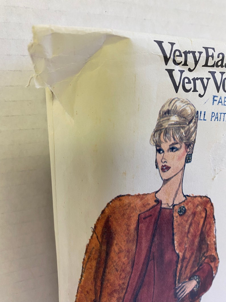 Very Easy Very Vogue 8147 Sewing Pattern Uncut Size 8-10-12 - Etsy