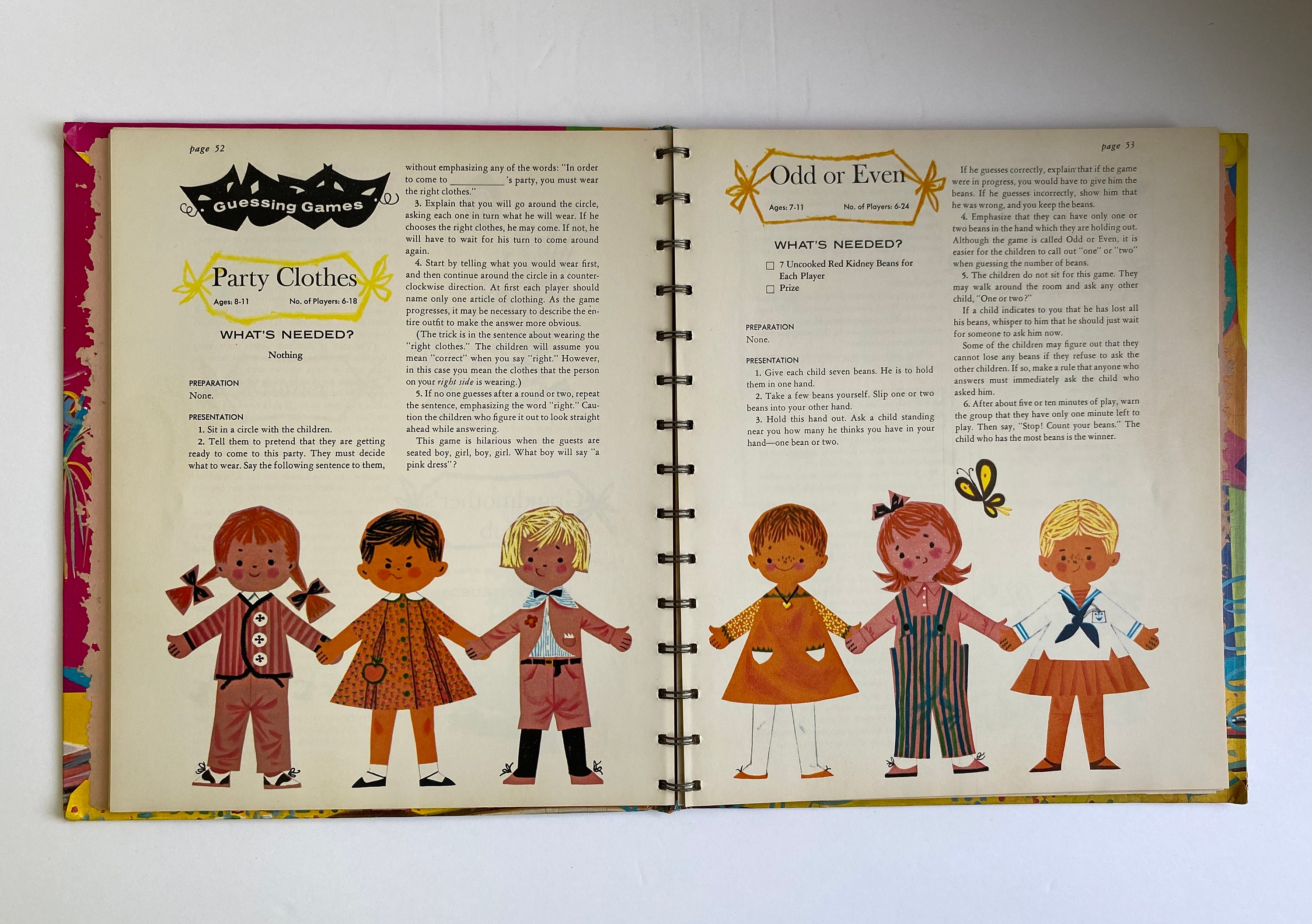 Vintage 1964 Betty Crocker's Parties for Children Party Planning Guide ...