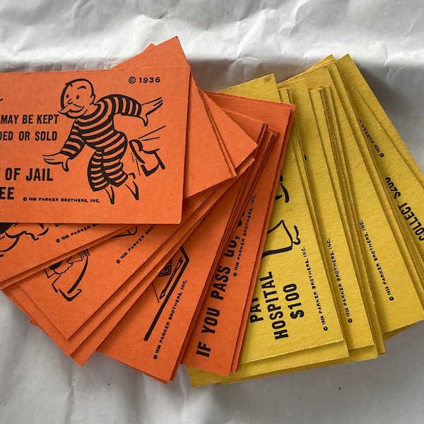 Community Chest Card - Etsy