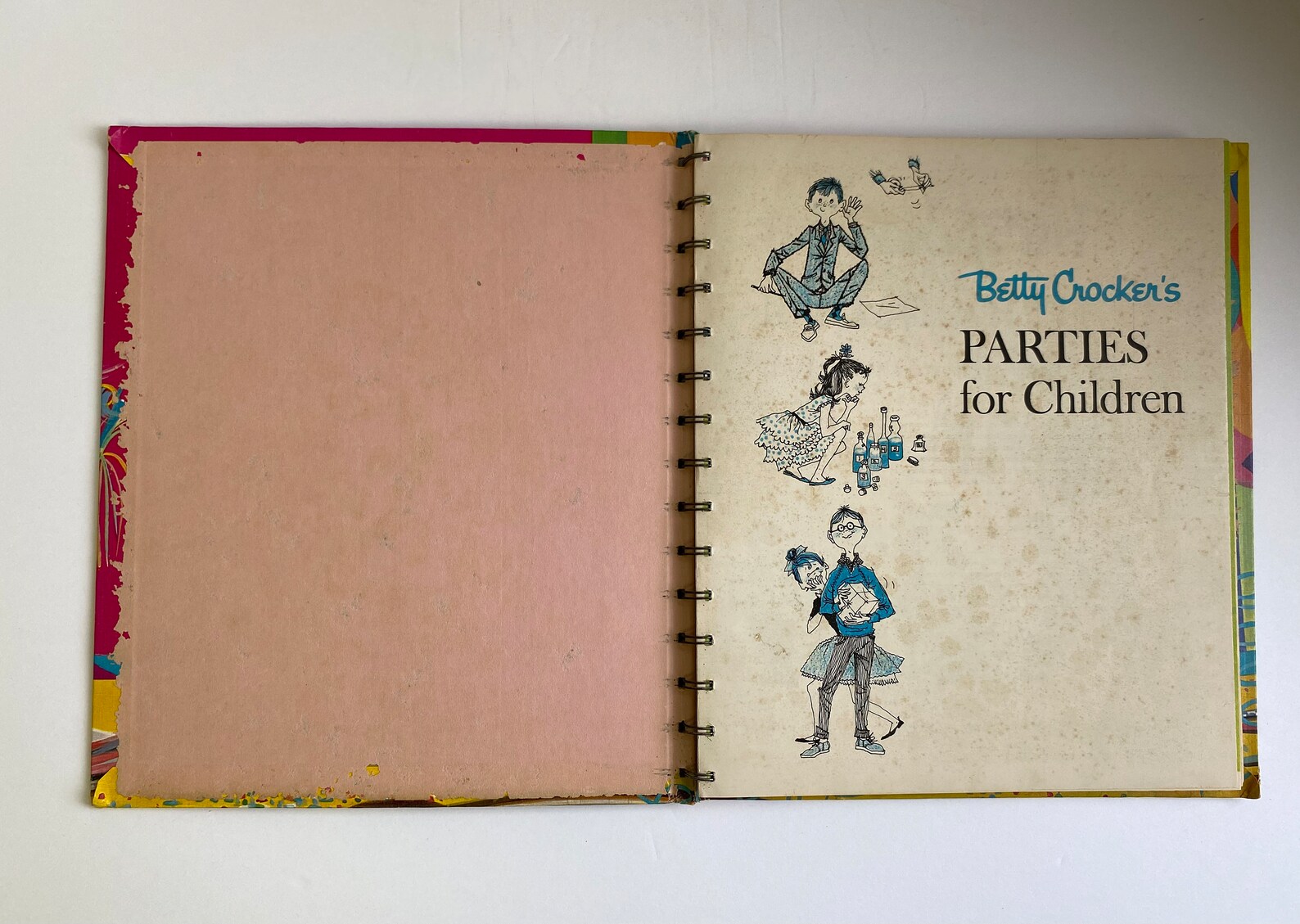 Vintage 1964 Betty Crocker's Parties for Children Party Planning Guide ...
