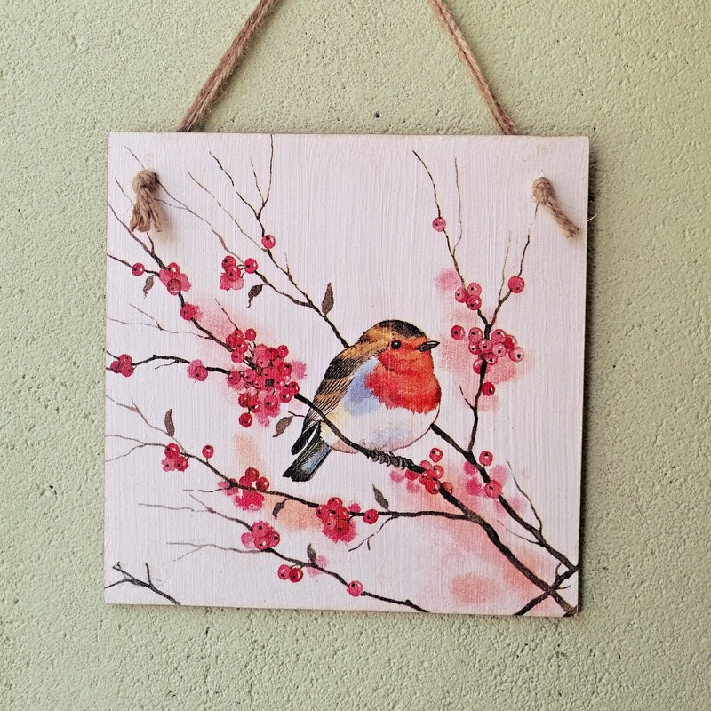 Red Robin Bird - Etsy