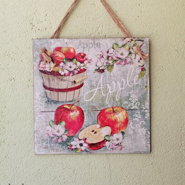Apple Wall Hanging - Etsy