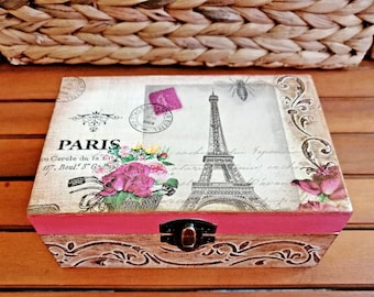 Paris Jewelry Box | Etsy