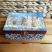 Owl Wooden Memory Box, Night Birds Decoupage Box, Owl Decor, Owl Art ...
