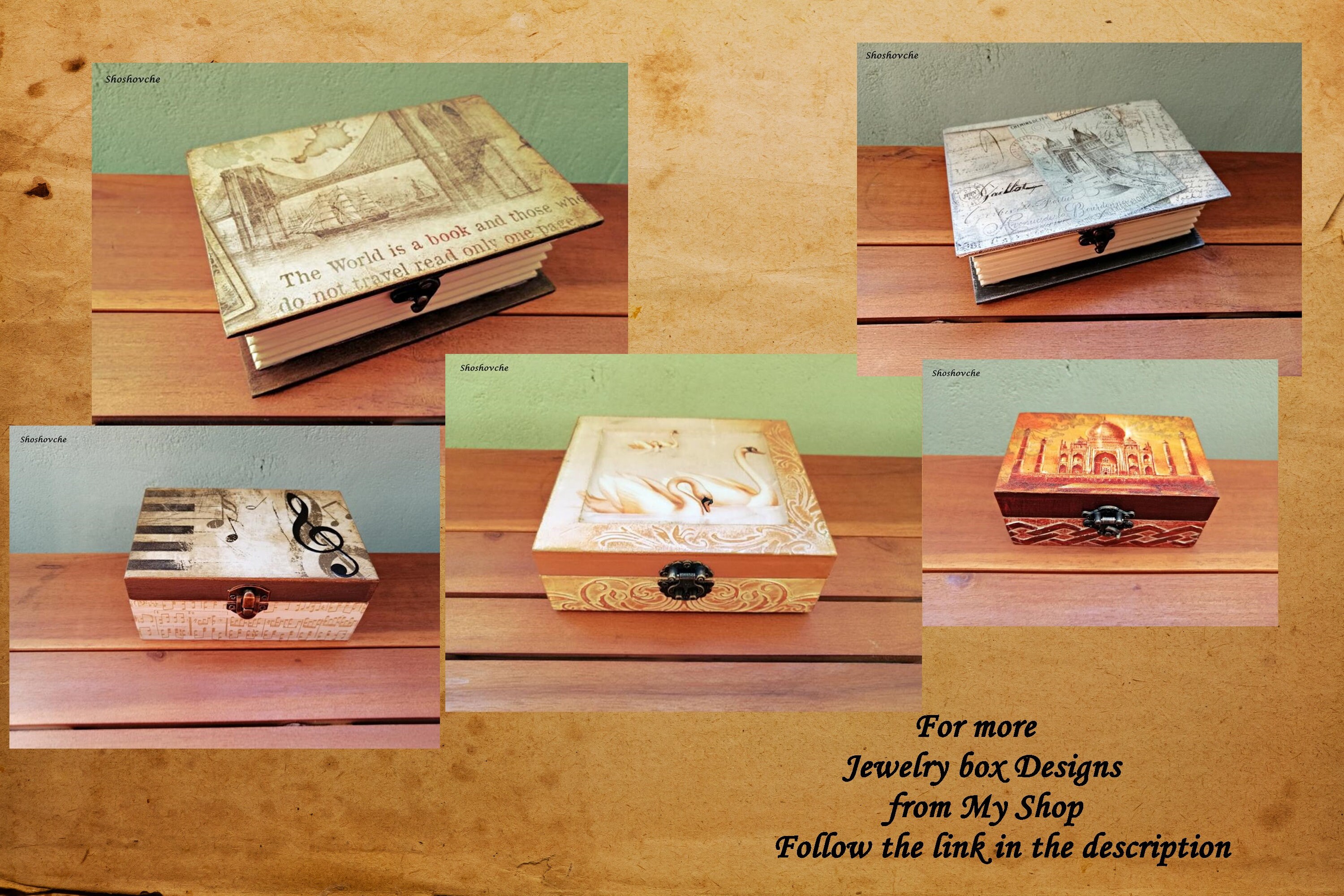 Owl Wooden Memory Box Night Birds Decoupage Box Astrology | Etsy