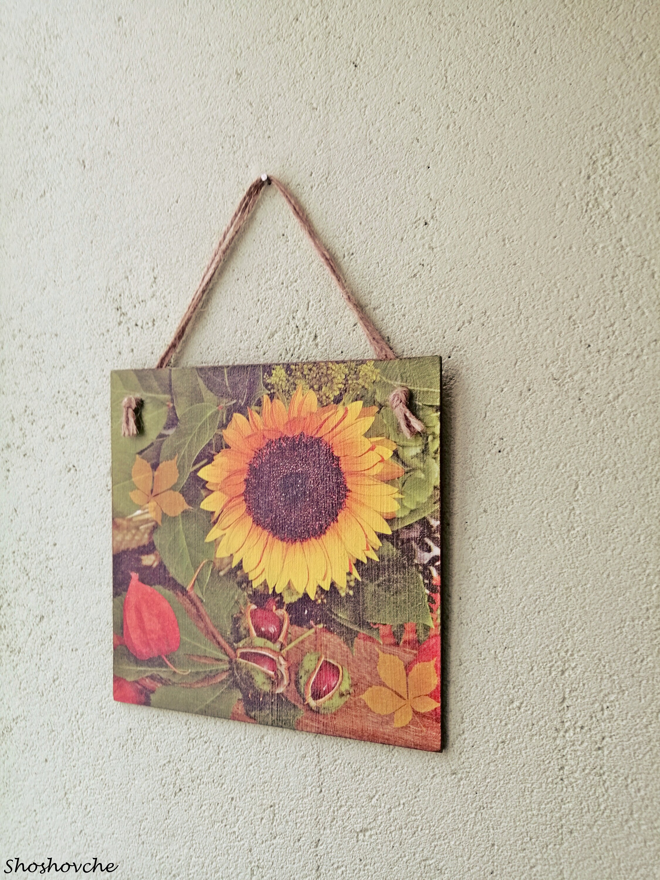 Sunflower Gift Wall Sign, Sunflower Wooden Kitchen Picture, Kitchen ...