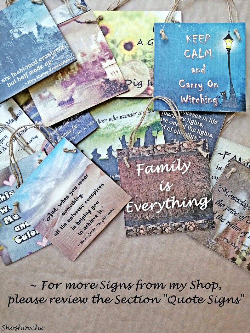 The Alchemist Motivation Quote Sign, Paulo Coelho Inspiration Library ...