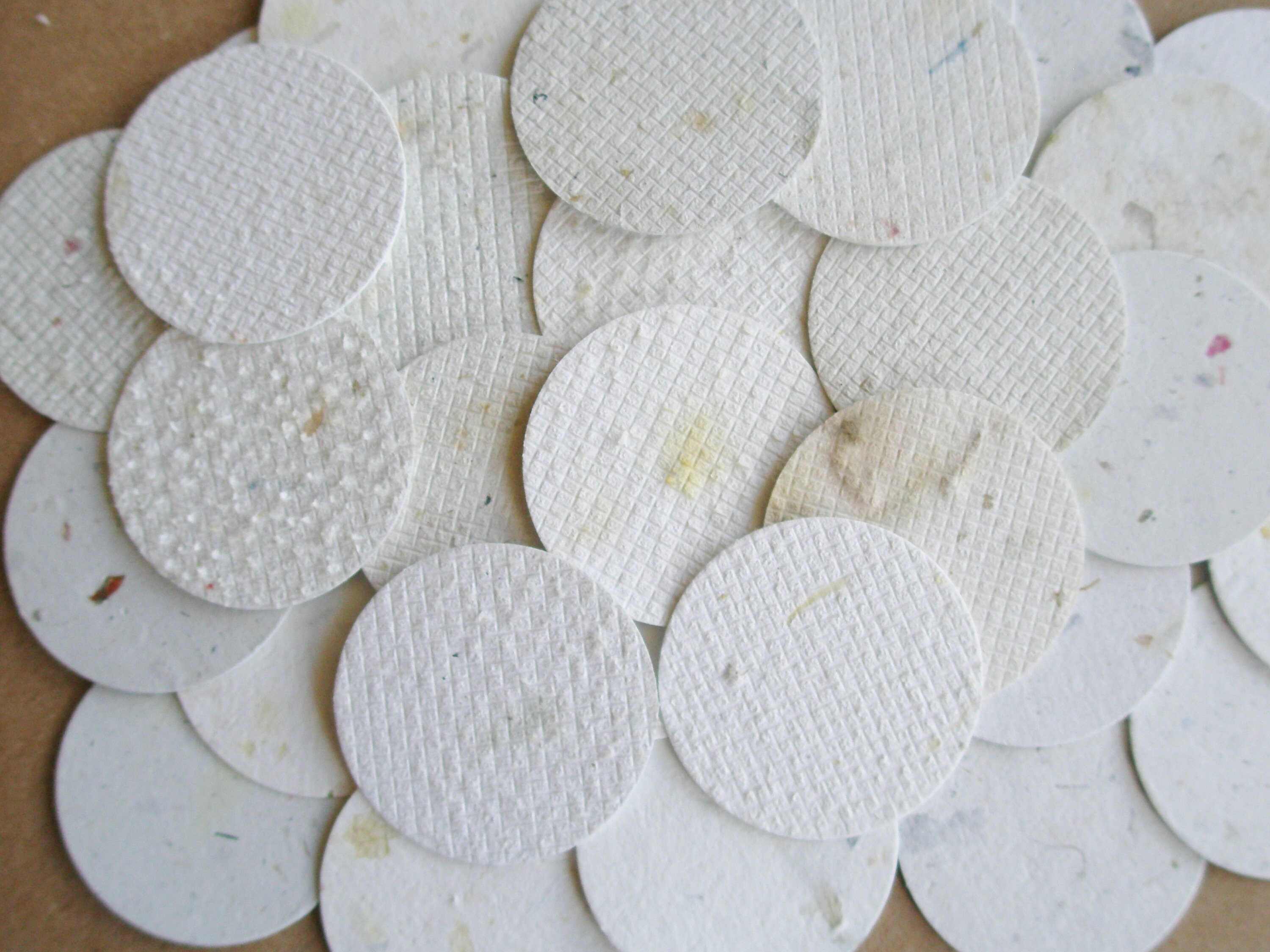 100 Handmade Paper Small Circle Cut Outs 3.5cm Neutral - Etsy Australia