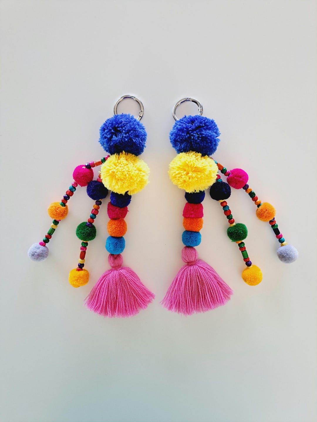 Colourful Llama / Alpaca Halter Accessories, Tassels and Pompoms - Etsy