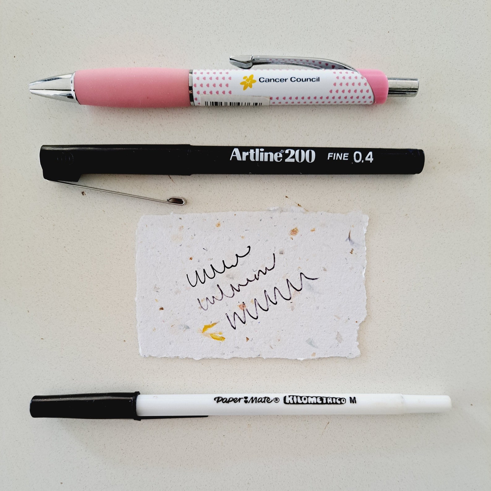 SAMPLE of 20 Handmade 2x3 Cards. Neutral Blank Recycled Paper. Calling ...