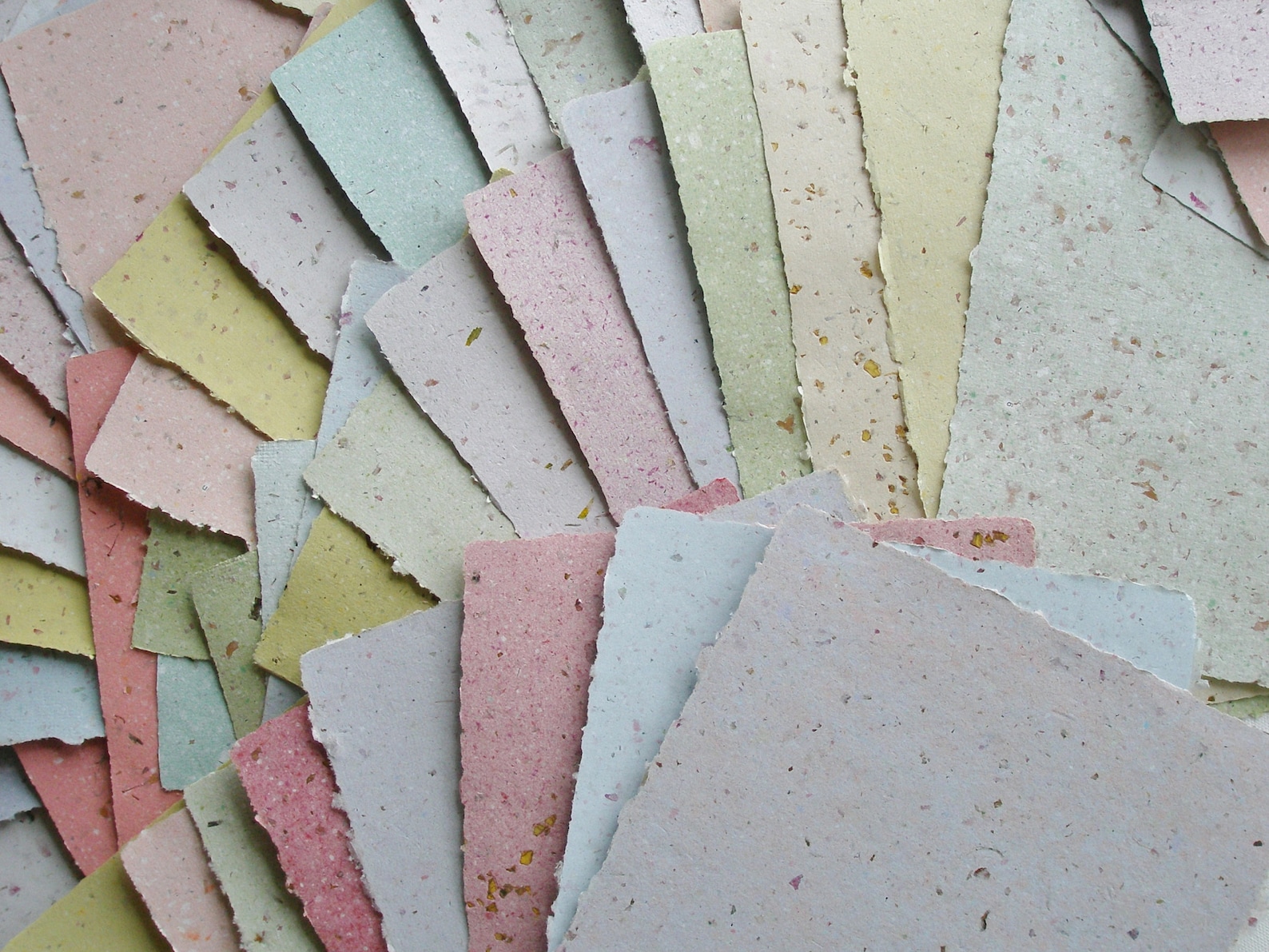 10 Mixed Sheets A4 Hand Made Recycled Paper Paper for Craft - Etsy ...