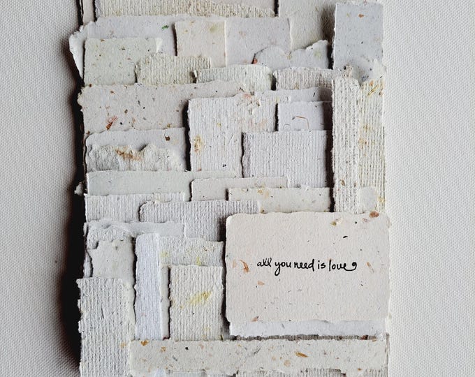 Handmade Recycled Collage Paper, Junk Journal Mixed Paper Pack in ...