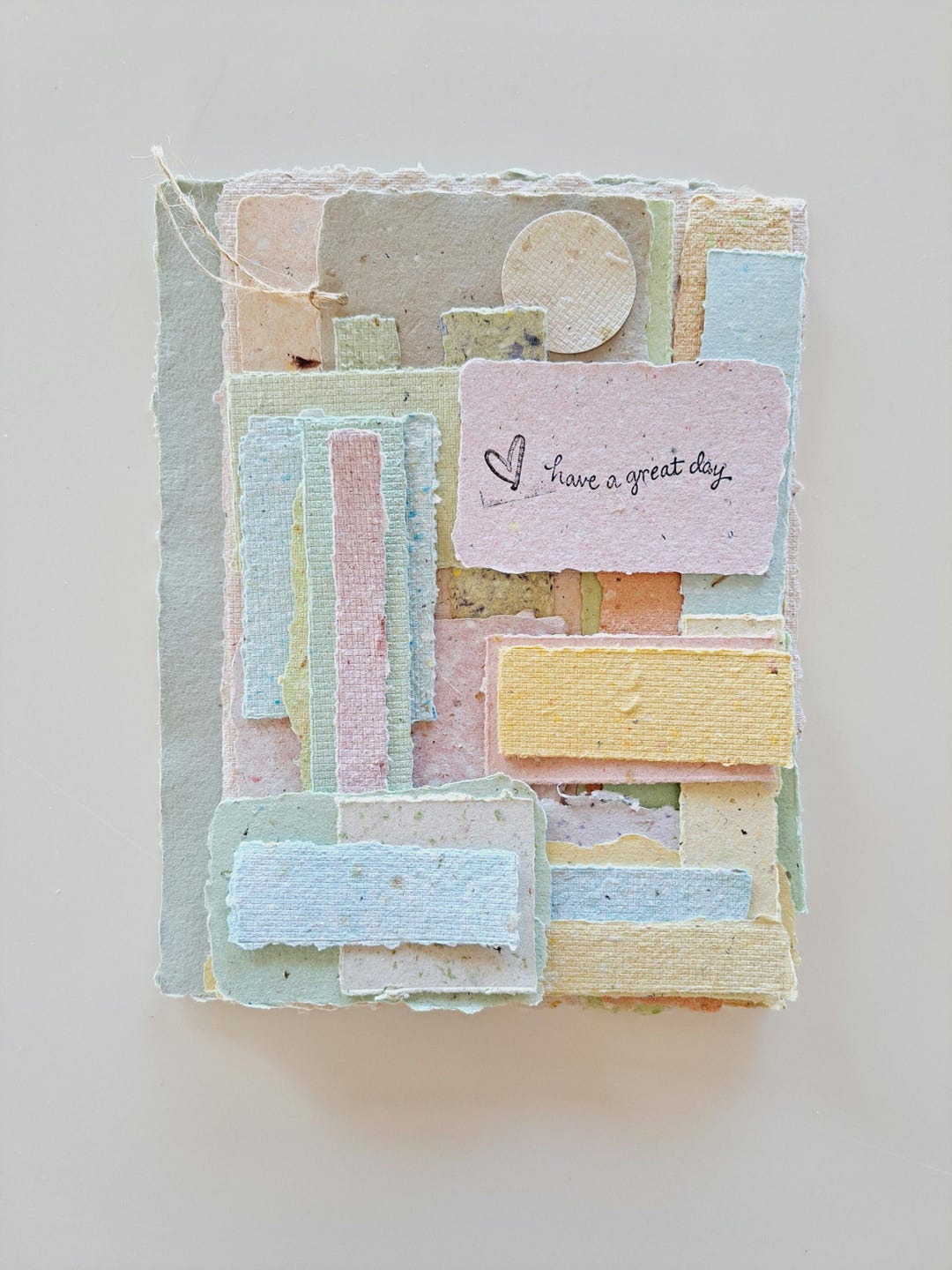 Handmade Paper Collage Kit, Junk Journal Papers, Colorful Paper for ...