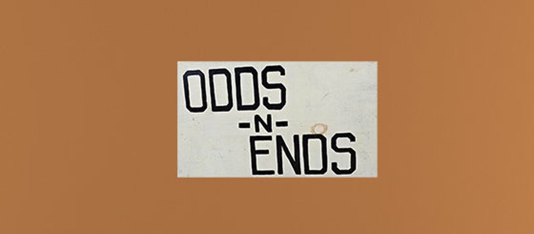 Retro Sign Odds N Ends Craft Room Dorm Art Vintage Wall Décor Quirky ...