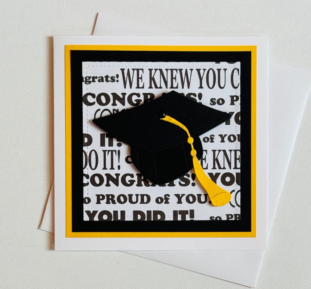 Congratulations Grad Card - Etsy