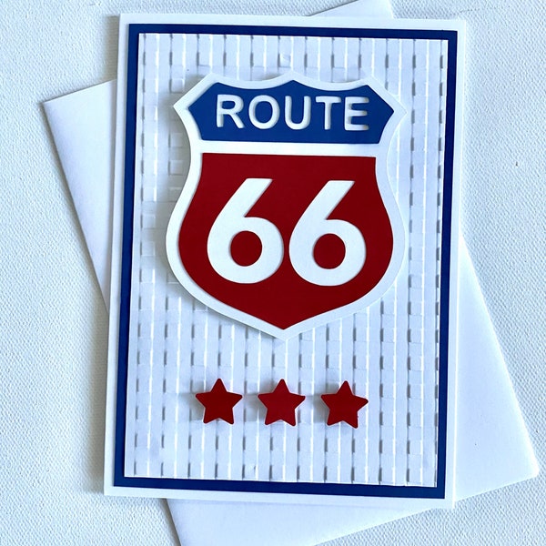 Route 66 Birthday Card - Etsy