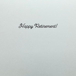 Flower Retirement Card - Etsy