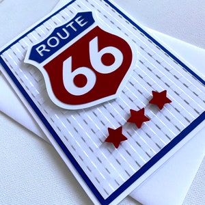 Route 66 Birthday Card - Etsy