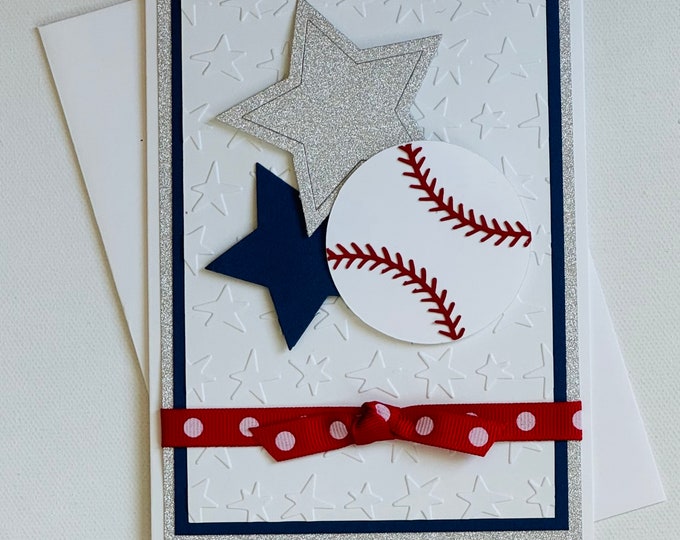 Softball or Baseball Birthday Card - Etsy