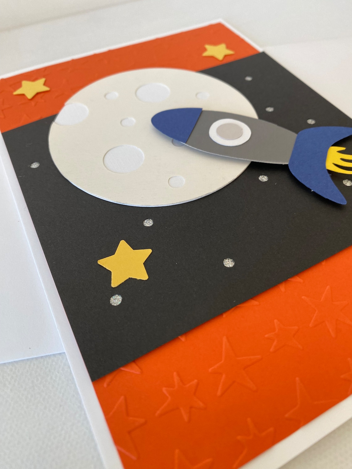 Rocket Birthday Card - Etsy