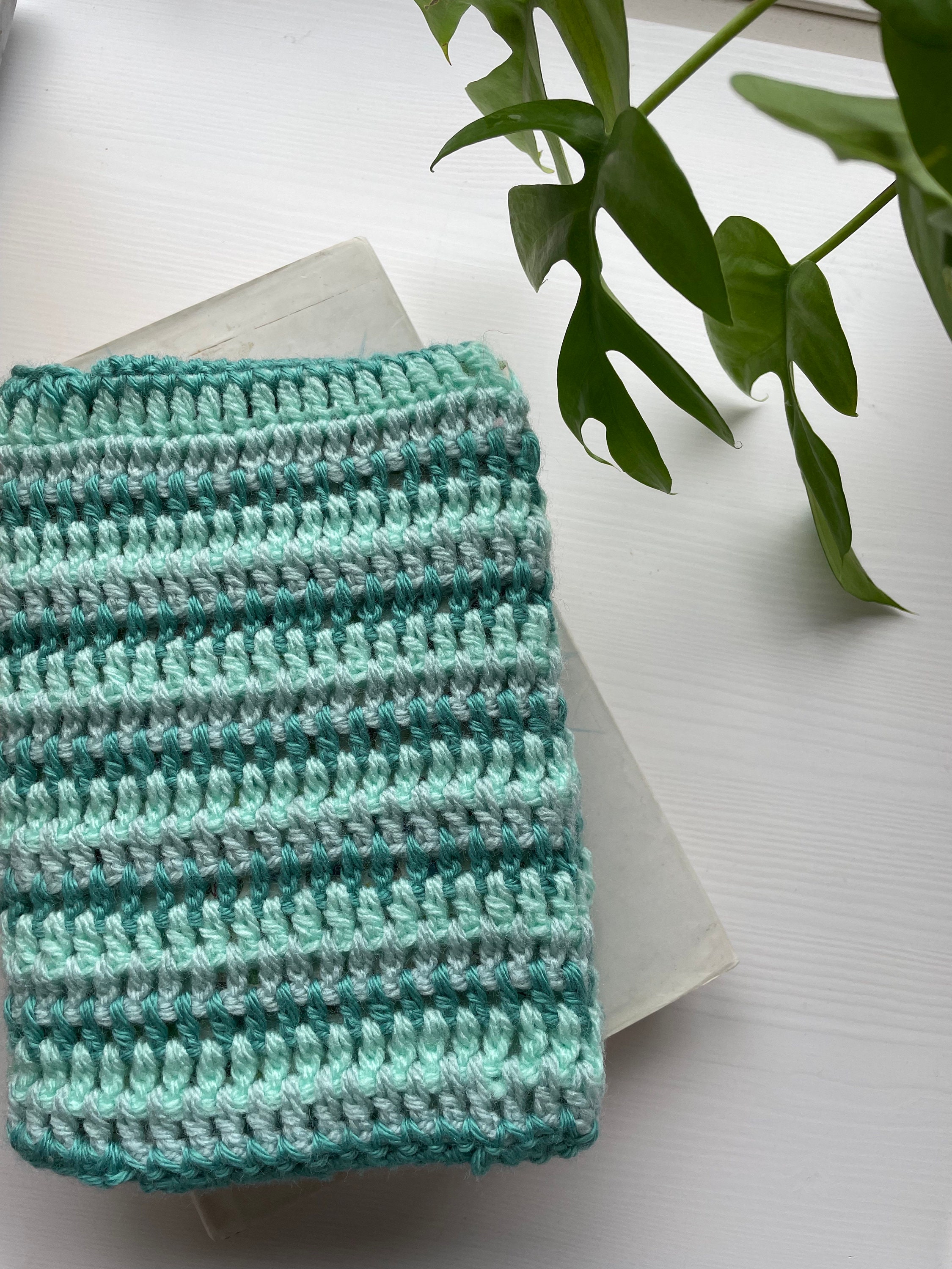 INSTANT DOWNLOAD Step by Step Crocheted Book Cover Digital Pattern ...