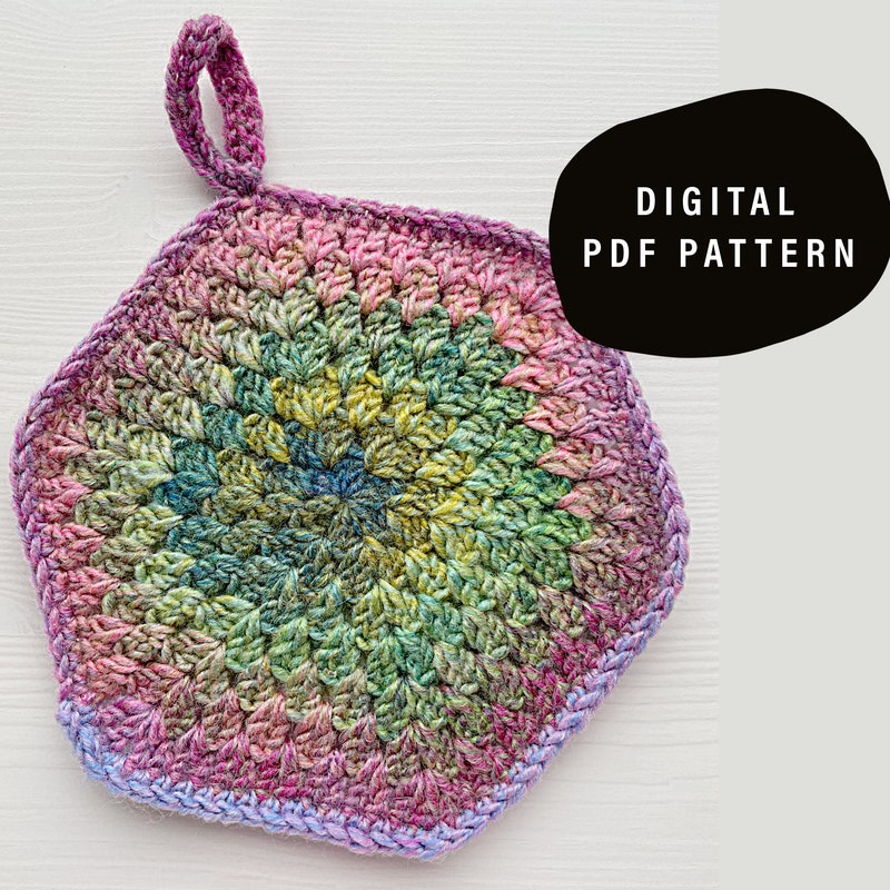Hexagon Hot Pads Pattern - Etsy