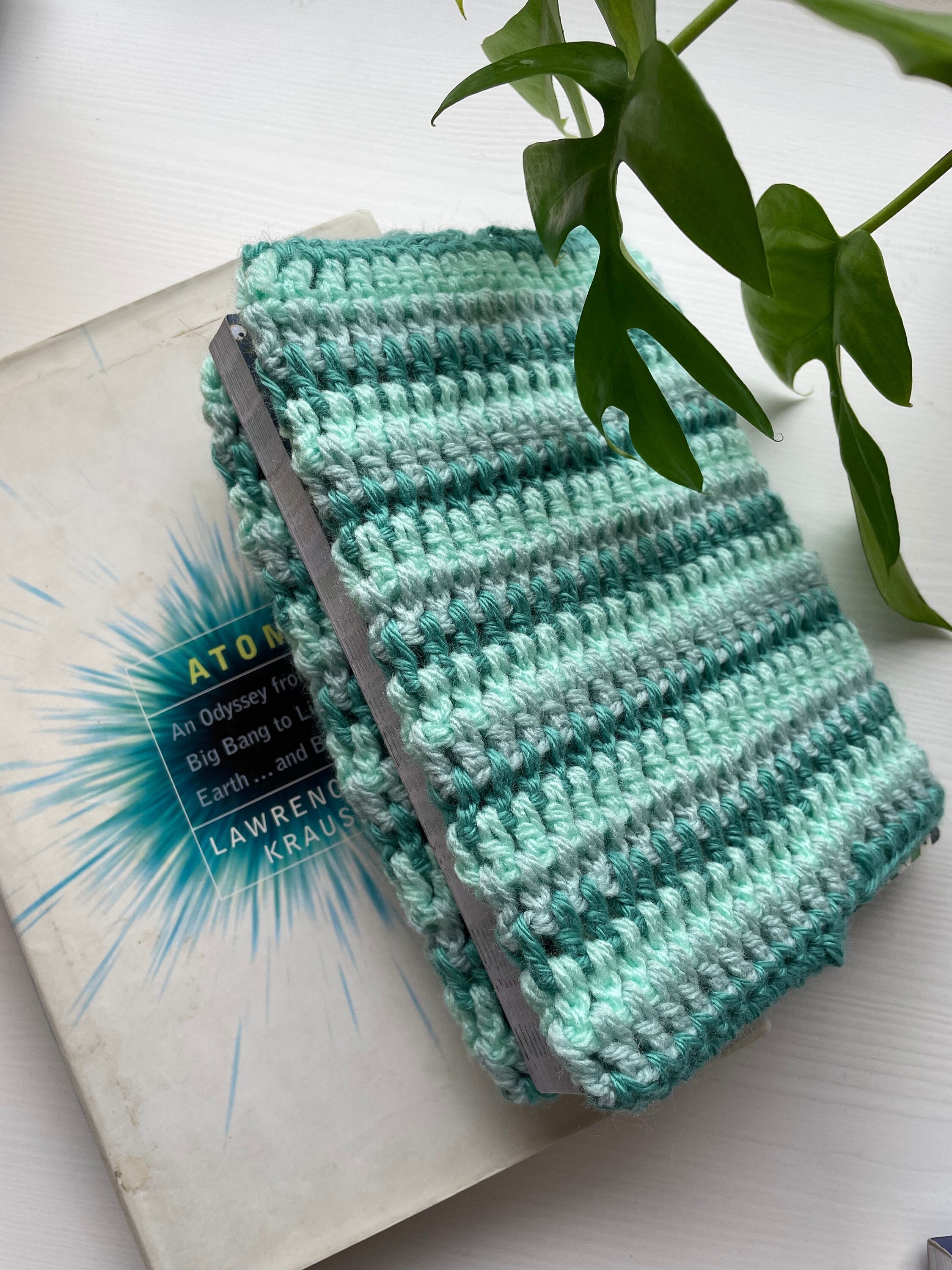 INSTANT DOWNLOAD Step by Step Crocheted Book Cover Digital Pattern ...