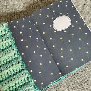 INSTANT DOWNLOAD Step by Step Crocheted Book Cover Digital Pattern ...