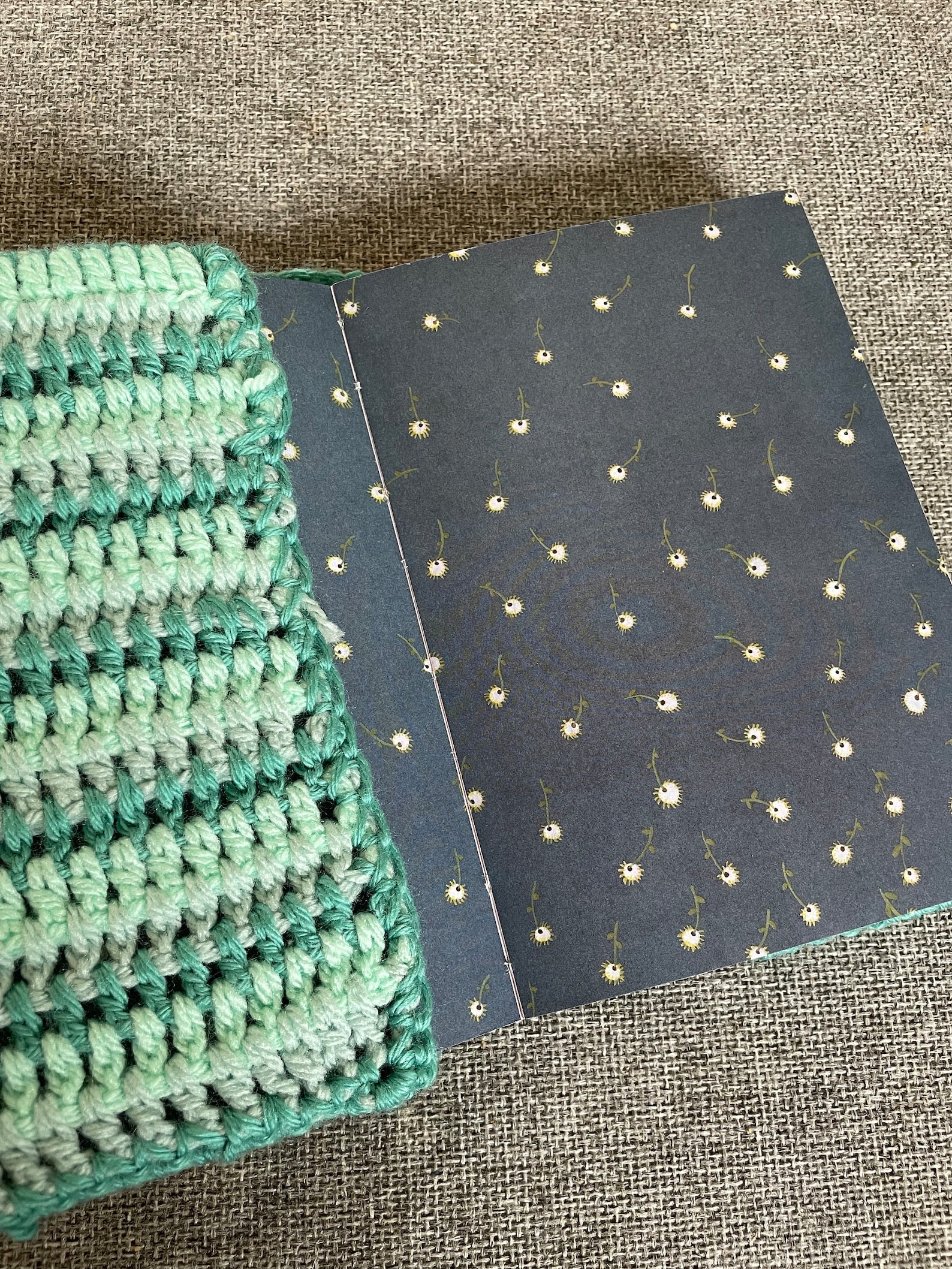 INSTANT DOWNLOAD Step by Step Crocheted Book Cover Digital Pattern ...