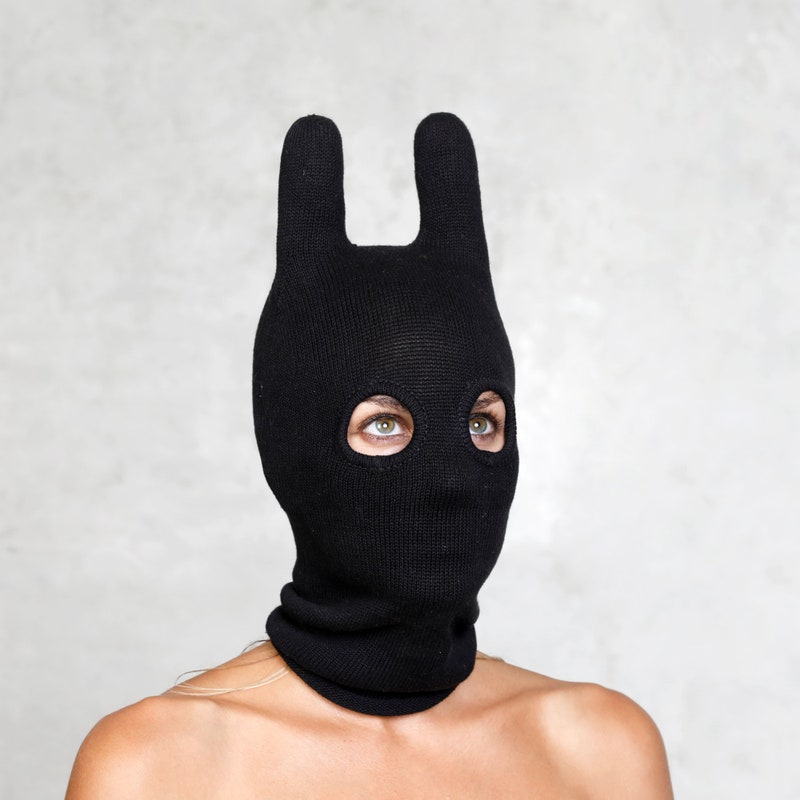 Bunny Ear Balaclava - Etsy