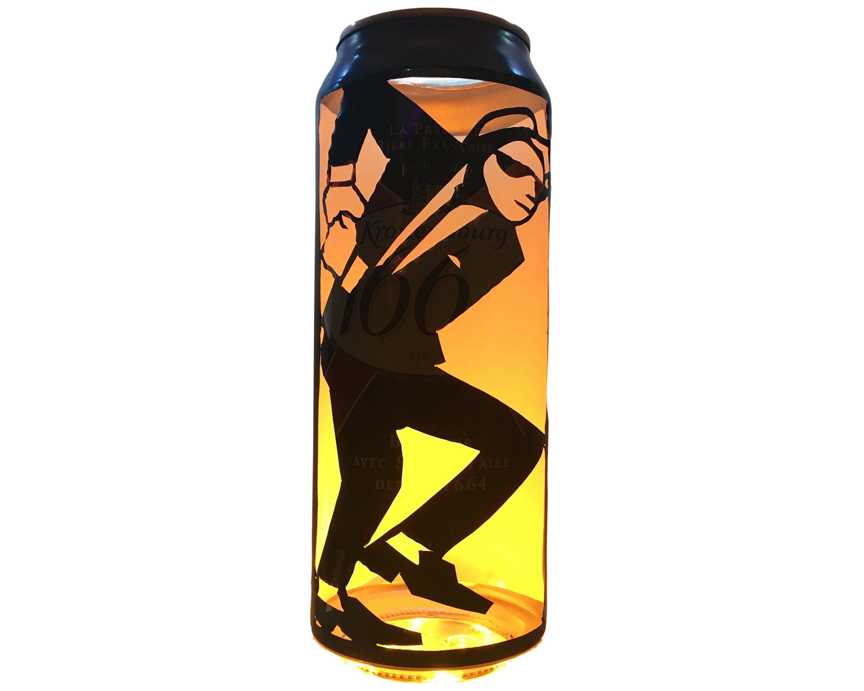 2 Tone Dancer Beer Can Lantern: Ska Madness the Specials Pop - Etsy UK