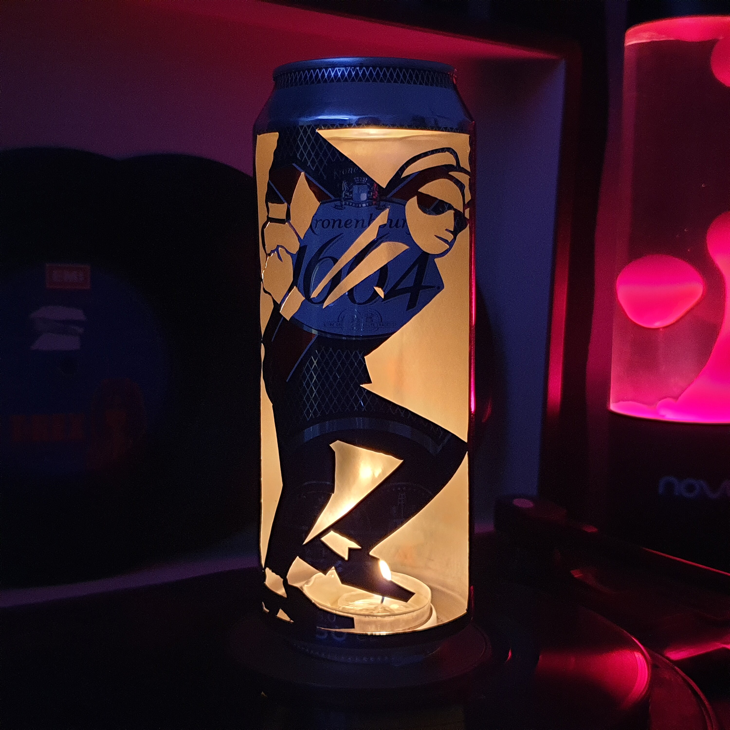 2 Tone Dancer Beer Can Lantern: Ska Madness the Specials Pop - Etsy UK