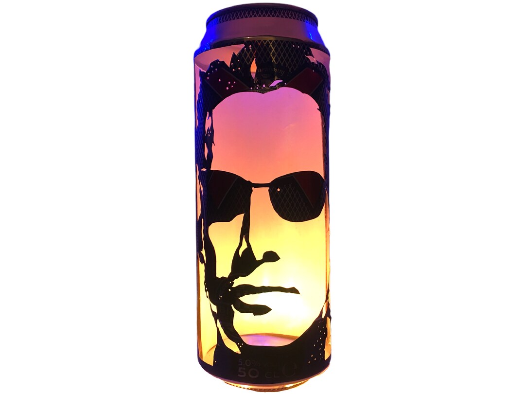 Keanu Reeves 'the Matrix Neo' Beer Can Lantern Pop Art Lamp Unique Gift ...