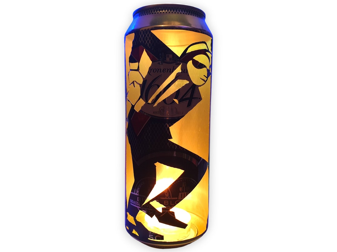 2 Tone Dancer Beer Can Lantern: Ska, Madness, the Specials Pop Art Lamp ...