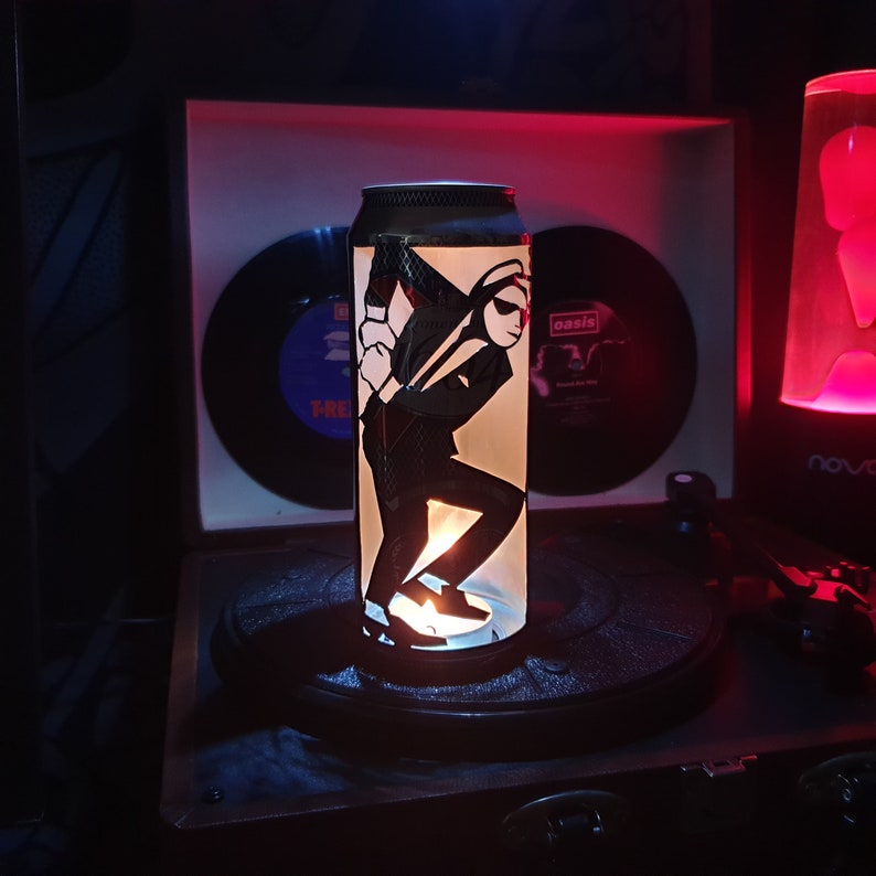 2 Tone Dancer Beer Can Lantern: Ska Madness the Specials Pop - Etsy UK
