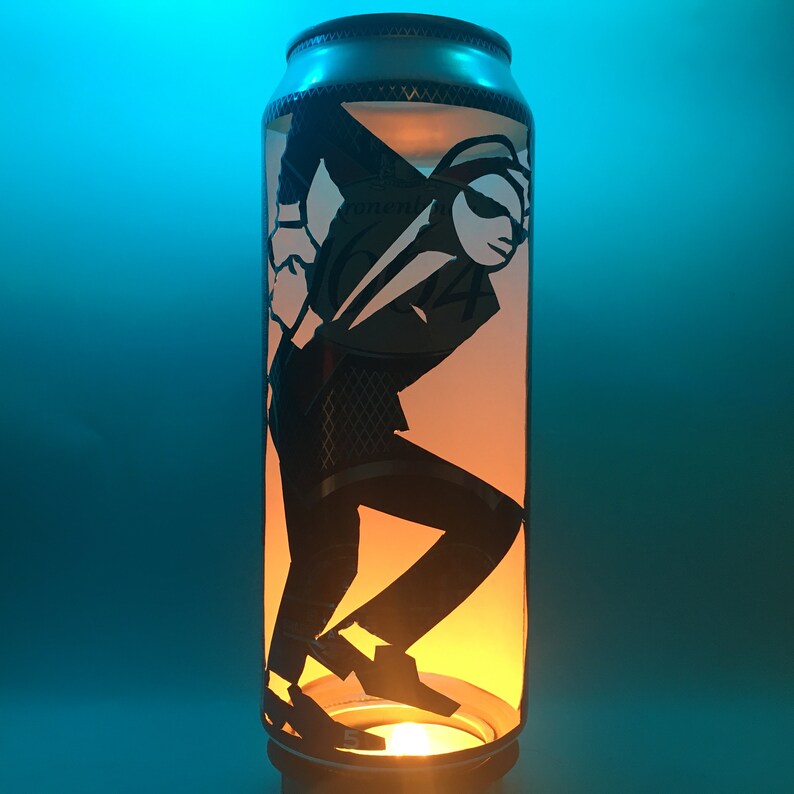 2 Tone Dancer Beer Can Lantern: Ska Madness the Specials Pop - Etsy UK
