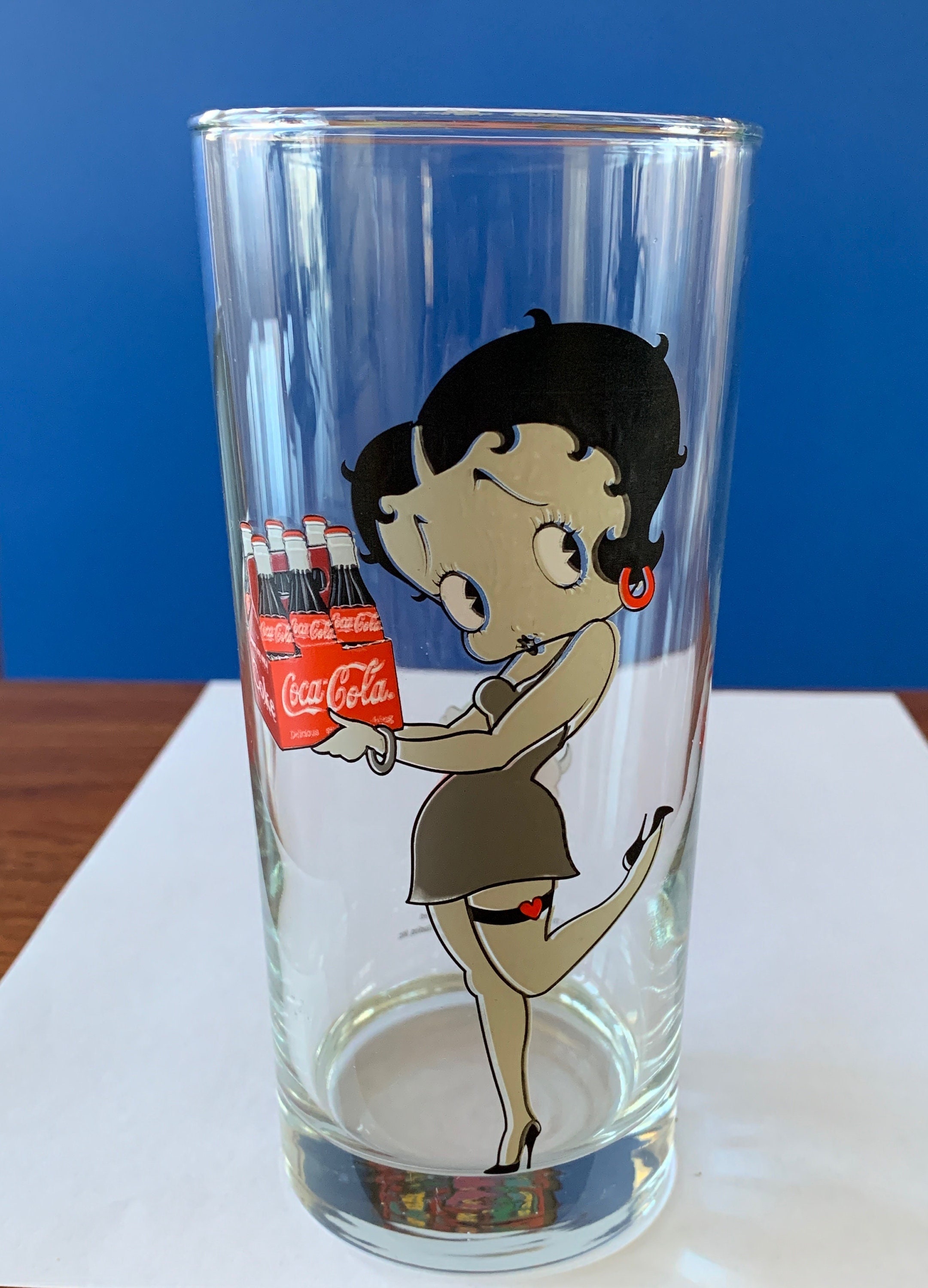 Betty Boop Collector Coca-cola Glass 2011 - Etsy Canada